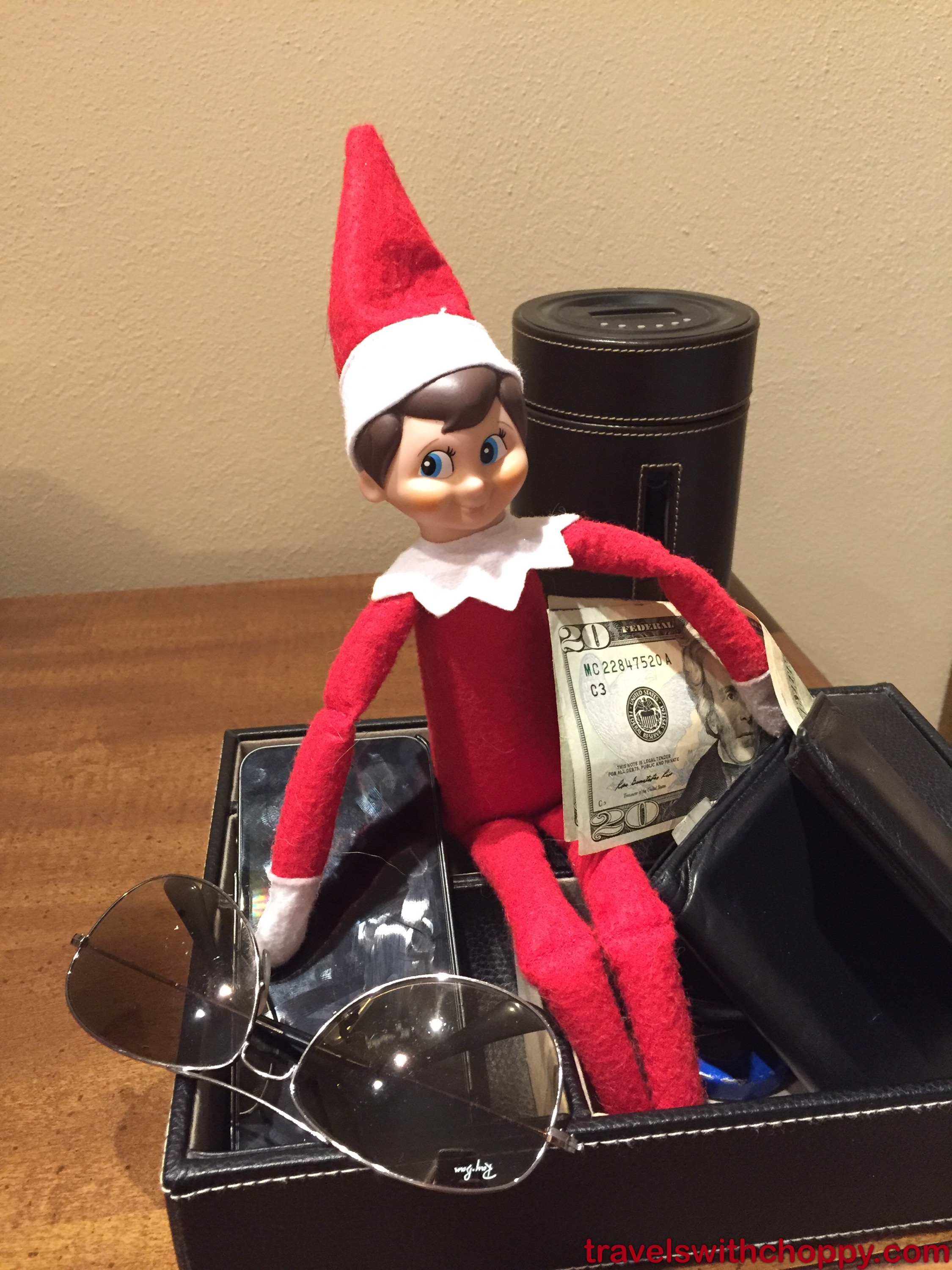 December 15 Elf on the Shelf: Catching a Thief – Travels with Choppy