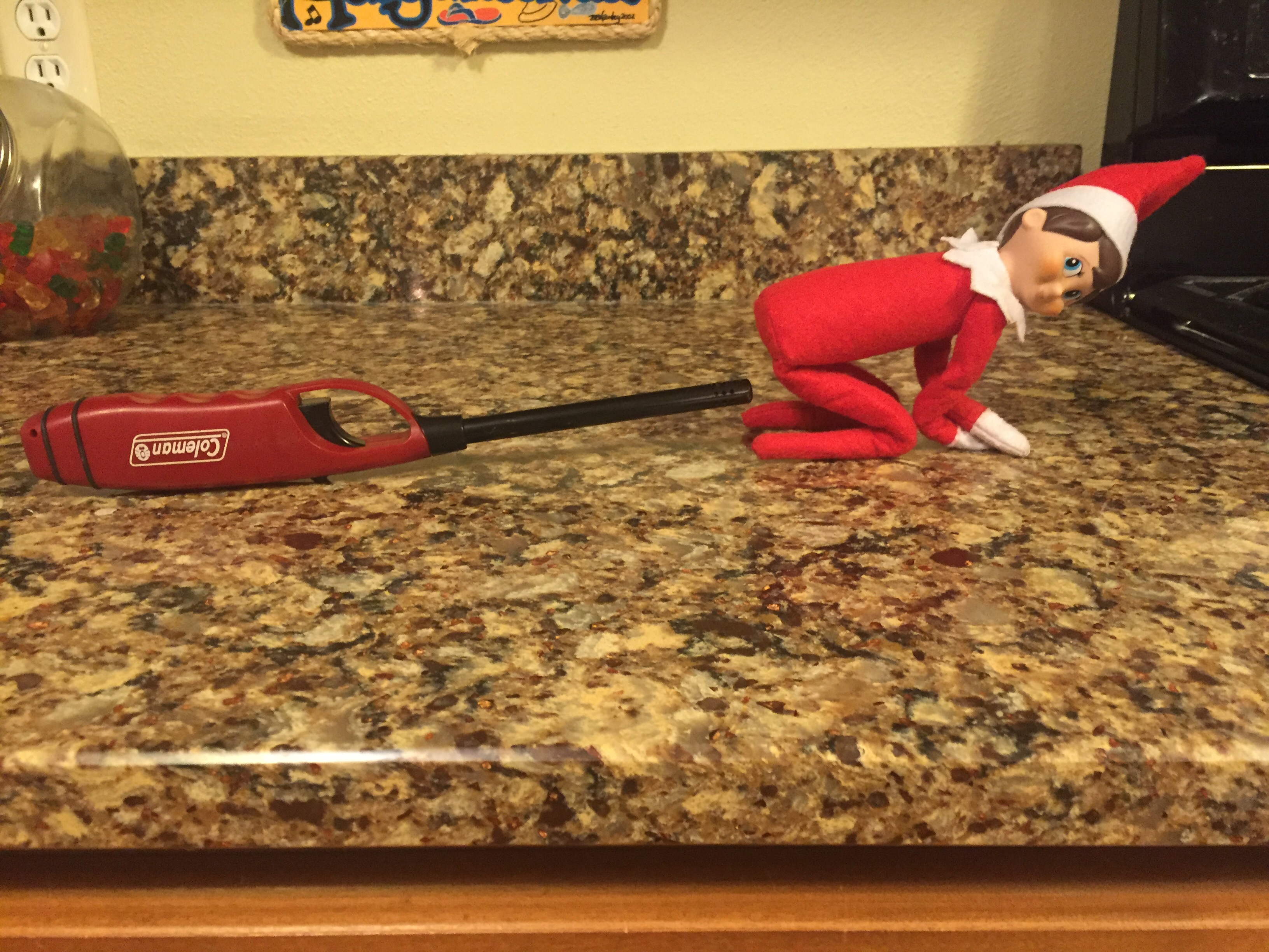 Day 8 – Elf on the Shelf -Lighting Farts on Fire – Travels with Choppy